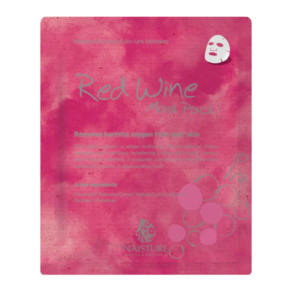 Red Wine Premium Sheet Mask – Boutique 44